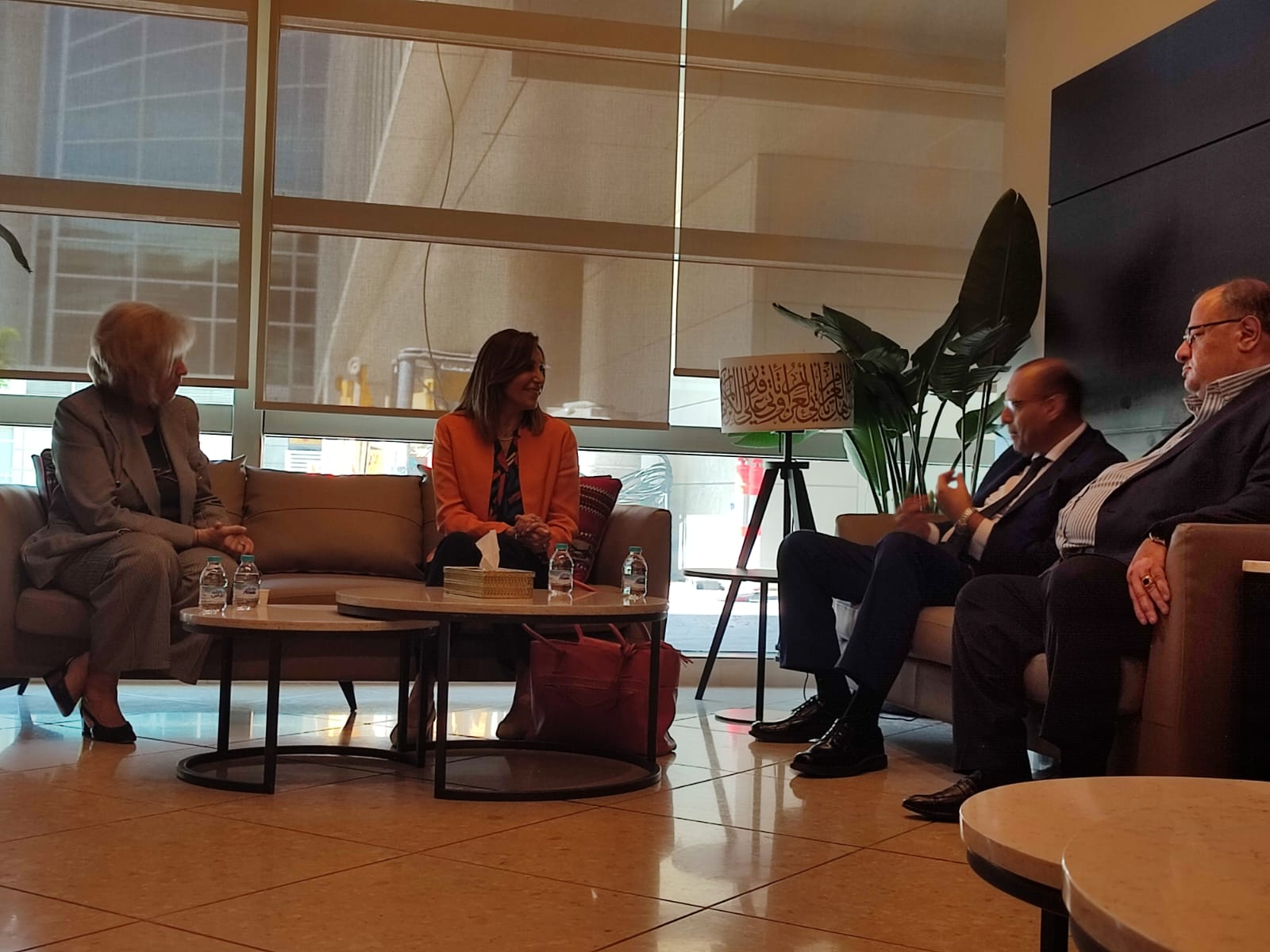 Al-Najjar receives the Egyptian Minister of Culture, Nevin Al-Kilani ...