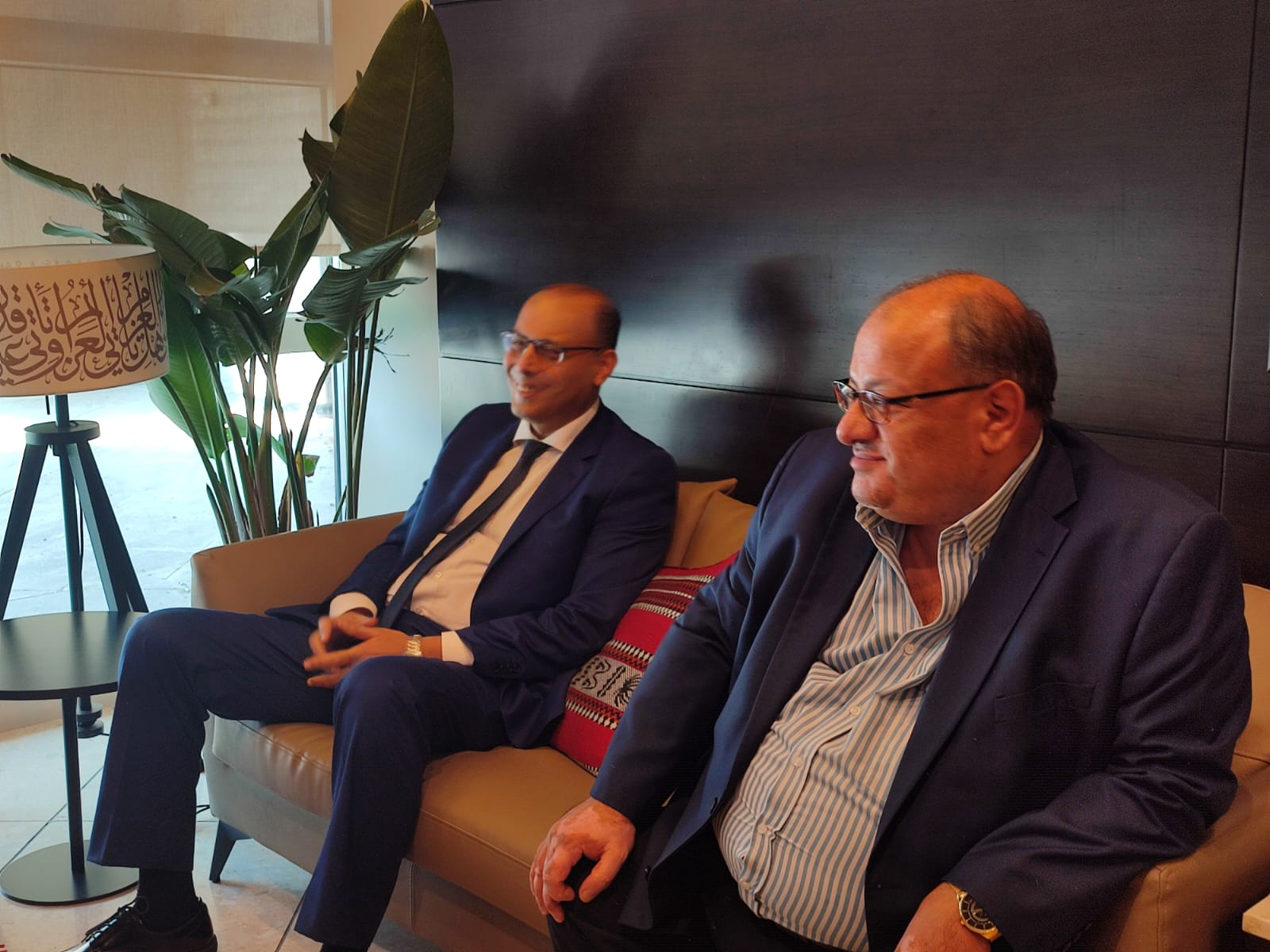 Al-Najjar receives the Egyptian Minister of Culture, Nevin Al-Kilani ...